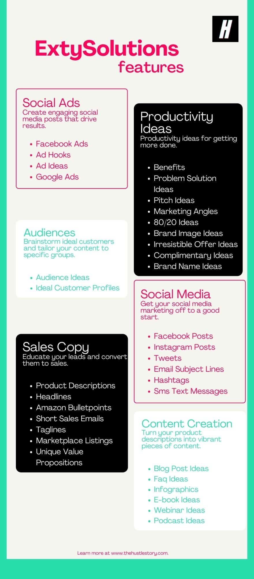 101 Content Generator AI Tools: The Ultimate List - The Hustle Story